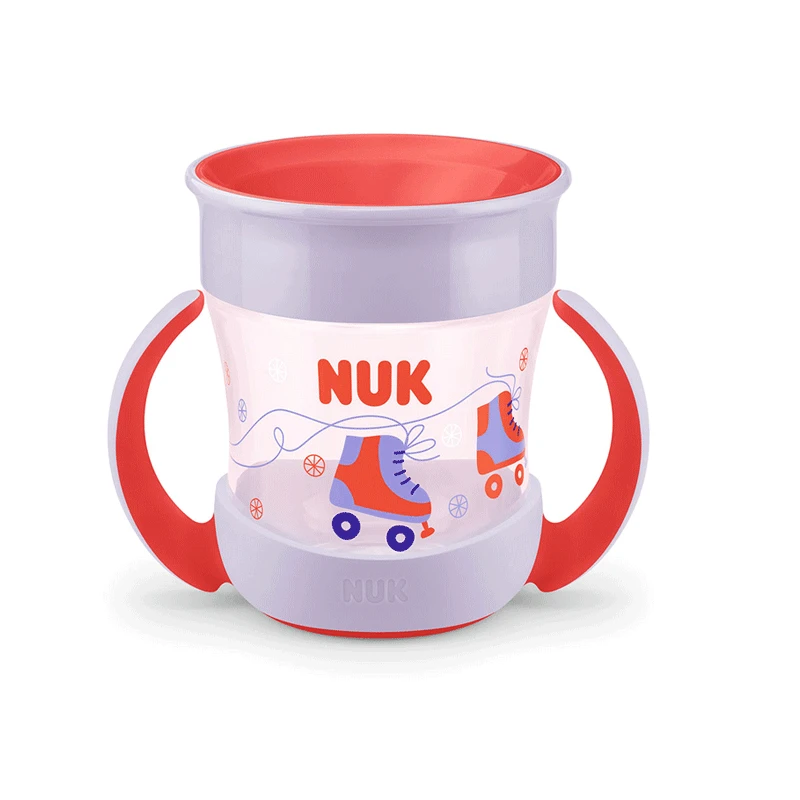 Nuk čaša za učenje za bebe Mini Magic Cup Crvena, 6m+