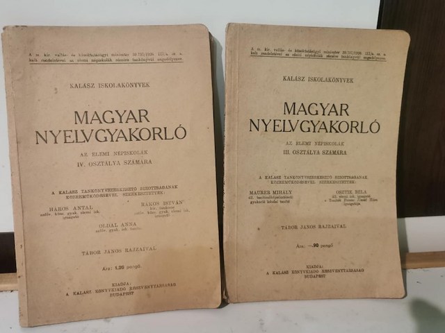 Magyar nyelvgyakorló 1-2