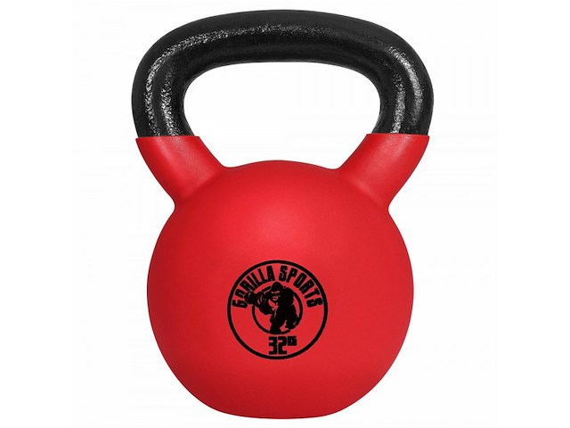 GORILLA SPORTS Rusko zvono sa neoprenom (32 kg)