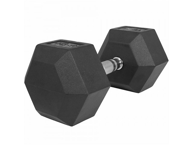 GORILLA SPORTS HEX gumirana bučica (15 kg)