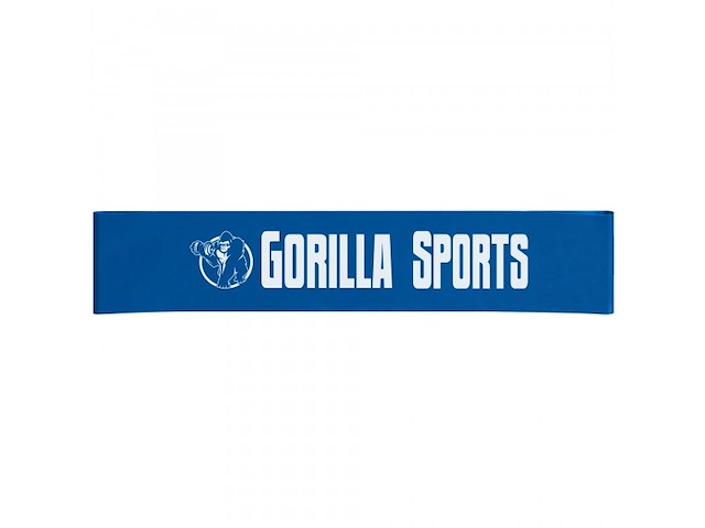 GORILLA SPORTS Elastična traka za vežbanje (0,8 mm)