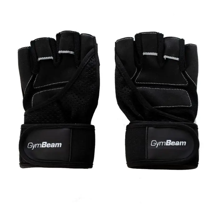 Фитнес рукавице Wrap Black – GymBeam