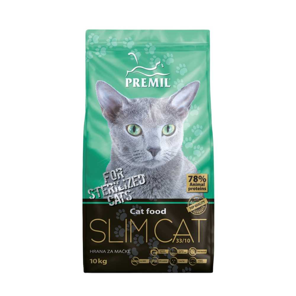 Premil hrana za sterilisane mačke Super Premium Slim Cat 10kg