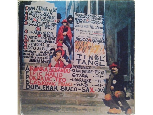 Arinka &;;;;; Tingl-Tangl - Na Stanici Za Bus  LP