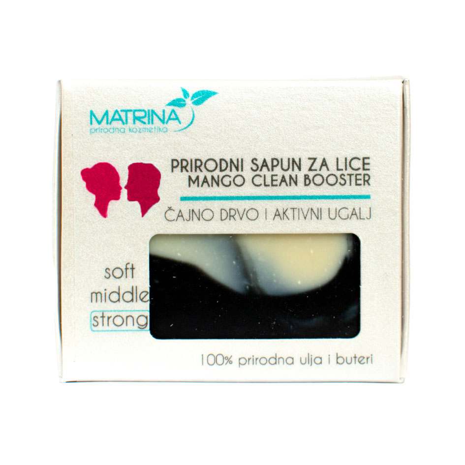 PRIRODNI SAPUN ZA LICE
mango clean booster