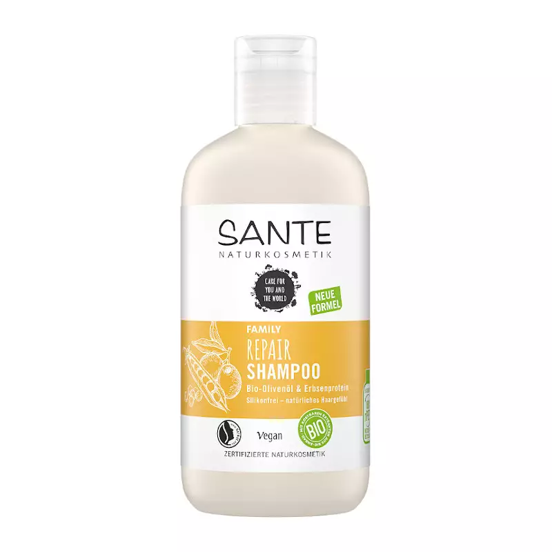 Sante Family šampon za kosu organska maslina i proteini graška