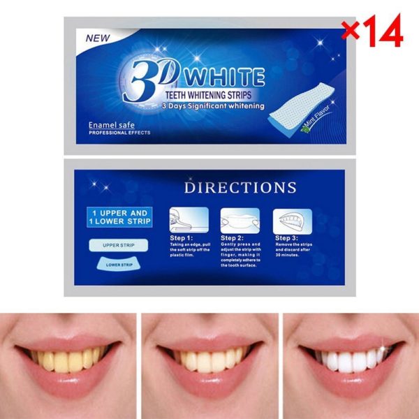 Trake za izbeljivanje zuba 3D White (14 kom)