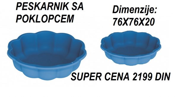 PESKARNIK SA POKLOPCEM AKCIJA