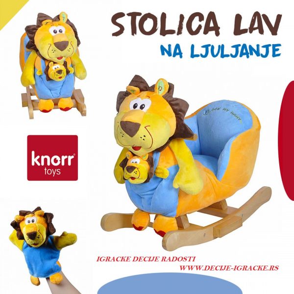 STOLICA KLACKALICA LJULJASKA KNORR TOYS 40328