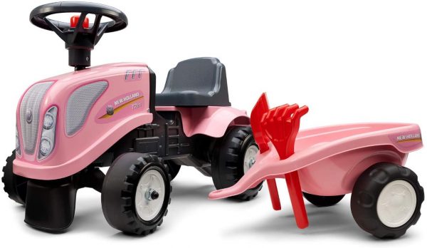 Traktor guralica New Holland za devojčice 288 FALK TOYS