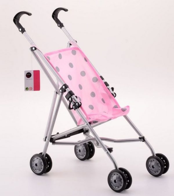 KOLICA ZA LUTKE BEBE METALNA ROSE 34223