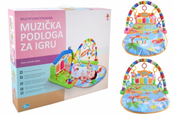 BABY SR MUZICKA PODLOGA ZA IGRU FITNESS PIANO B/O 50X42,5X7,8CM