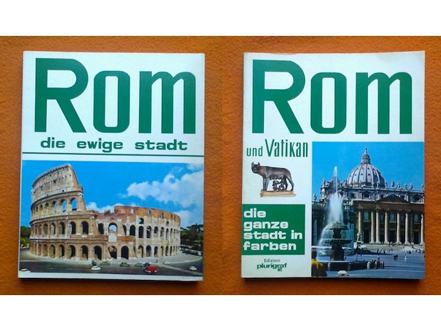 ROM und VATIKAN - Die Ganze Stadt In Farben (brošura)