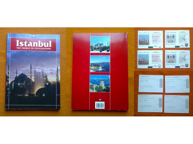 ISTANBUL - The Cradle Of Civilizations (brošura+4karte)