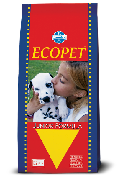 Ecopet mini-medium junior 18kg džak