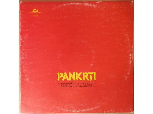 LP PANKRTI - Rdeči album (1983) VG+, odlična
