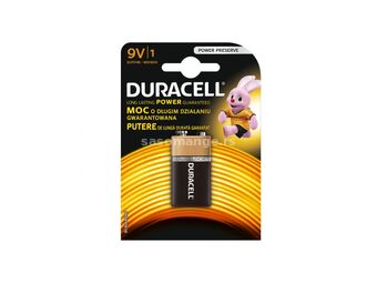 Duracell alkalna baterija 9V