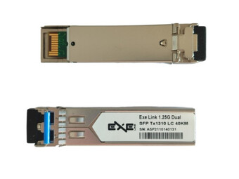 Exe Link Transceiver (optički modul), 1.25G Dual SFP Tx1310nm LC 40km