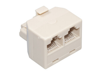 Adapter 8P8C 1x socket/2x priključak