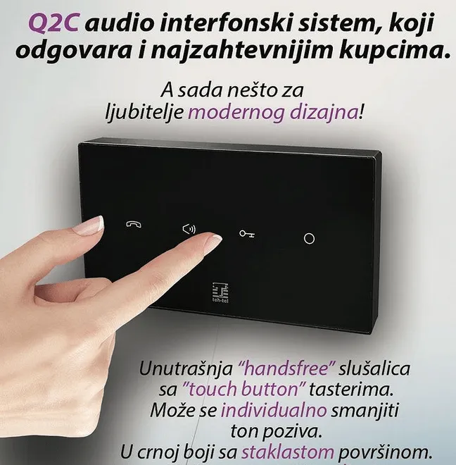 Handsfree panel – slušalica Q2