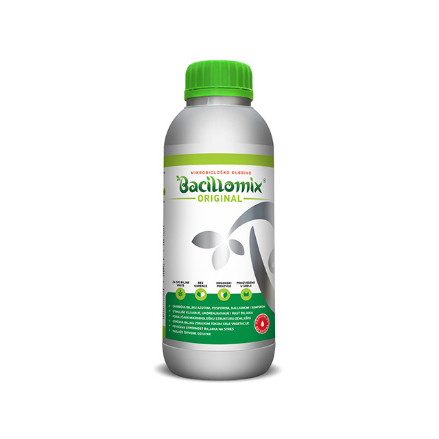 Bacillomix ORIGINAL 1L - Mikrobiološko đubrivo za sve kulture