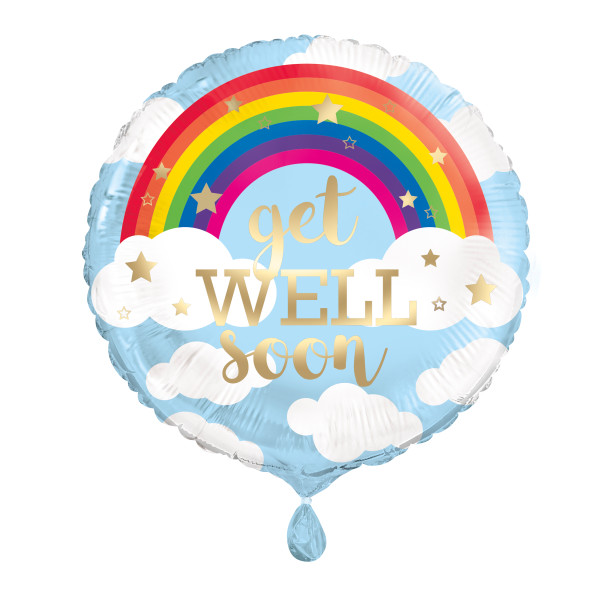 53753U
18″ Foil Get Well Soon Rainbow
