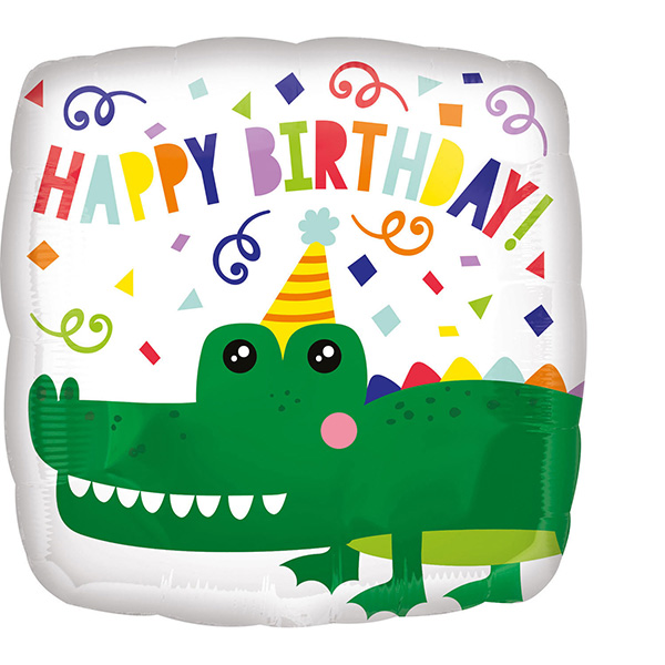 4130901
18″ Foil Gator Happy Birthday