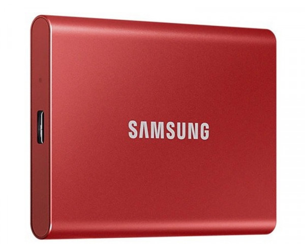 SAMSUNG Portable T7 1TB crveni eksterni SSD MU-PC1T0R