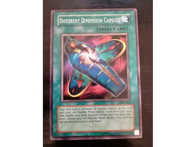 Yu-GI-OH!- Different Dimension Capsule