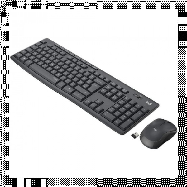 Bežična tastatura + miš Logitech Graphite MK295 US