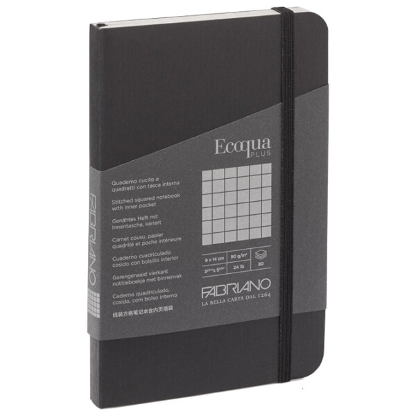 Fabriano Pocket Notebook Ecoqua Plus 9×14/80L 90g 19614108