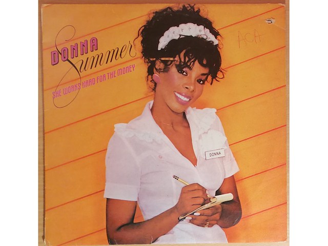 LP DONNA SUMMER - She works hard for the (1984) ODLIČNA