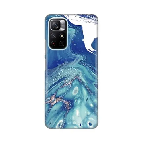 Silikonska futrola - maska print za Xiaomi Redmi Note 11T 5G/Poco M4 Pro 5G Blue Marble