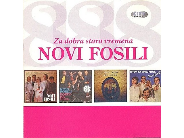 Novi Fosili – Za Dobra Stara Vremena CD U KARTONU