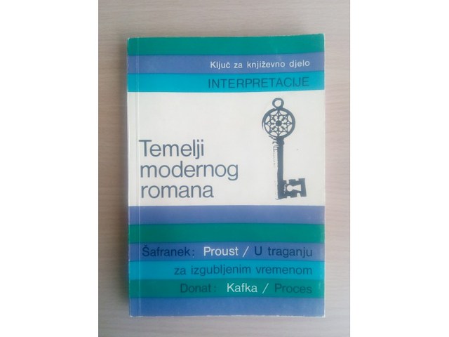 Temelji modernog romana