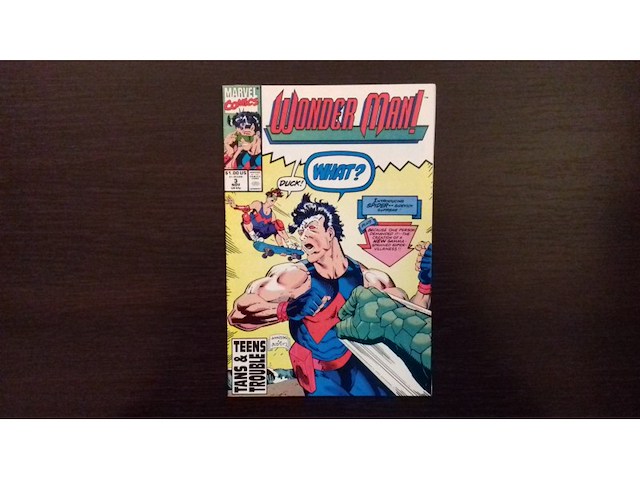 Marvel Comics - Wonder Man / 3.nov 91 GLANC