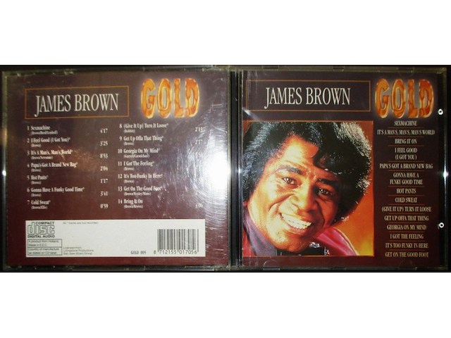 James Brown-Gold Made in Holland E.E.C CD (1995)