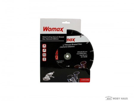 Womax rezna ploča dijamantska o230mm za metal ( 0101018 )