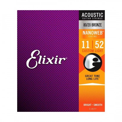 Music box
Elixir 11027 Nanoweb žice za akustičnu gitaru