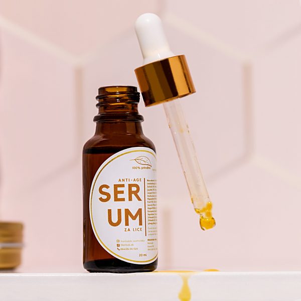 Anti-age serum za lice 20ml Herba Lab