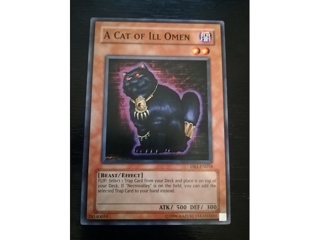 Yu-GI-OH!- A Cat of Ill Omen