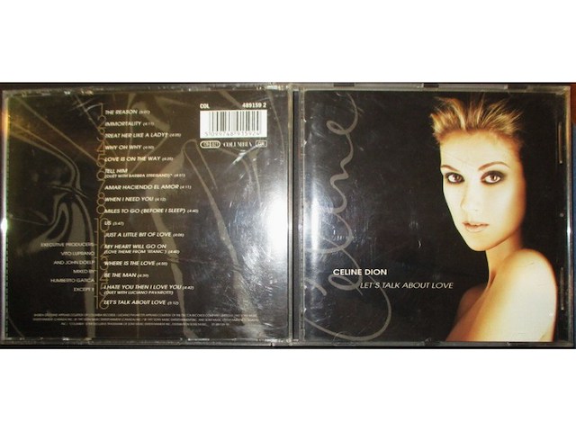 Celine Dion-Let`s Talk About Love Made in EU CD (1997)