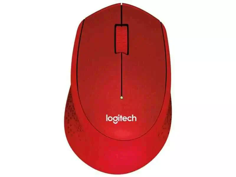 LOGITECH M330 SILENT PLUS WIRELESS CRVENI MIŠ