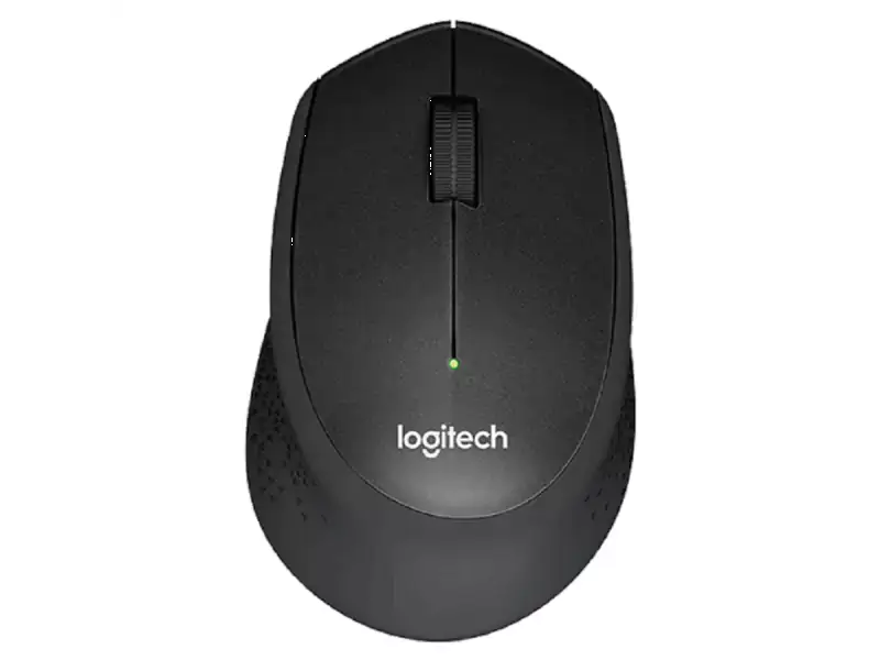 LOGITECH M330 SILENT PLUS WIRELESS CRNI MIŠ