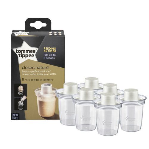 Tommee Tippee Dispanzer za adaptirano mleko 6x