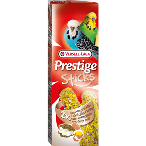 Versele-Laga Sticks BUDGIES JAJA I OSTRIGE, poslastice za tigrice 60g