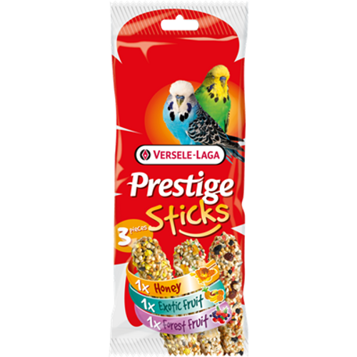 Versele-Laga Sticks BUDGIES VARIETY 3 kom, poslastice za tigrice 90g