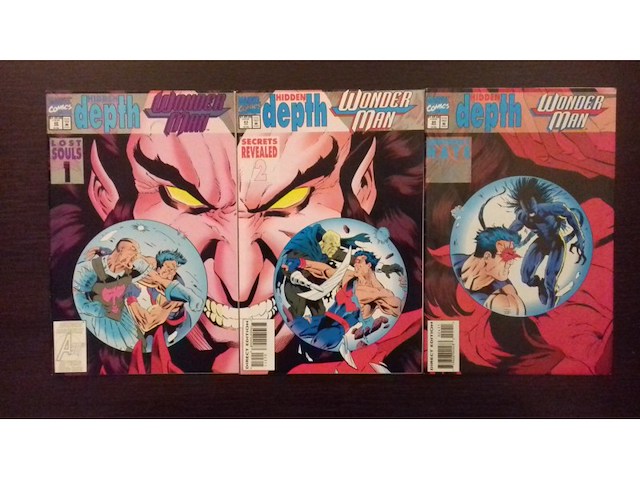 Marvel Comics - Wonder Man / Hidden Depth 1-3 GLANC
