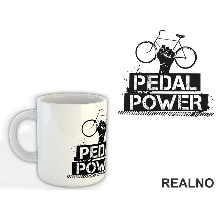 PEDAL POWER - BICKILOVI - BIKE - ŠOLJA