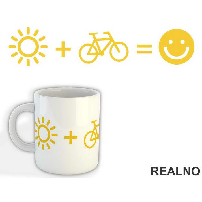 SUN EQUATION - BICKILOVI - BIKE - ŠOLJA